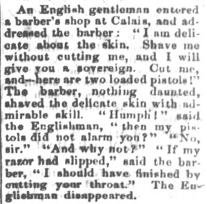 Victorian Shaving, Part 1 - Kristin Holt