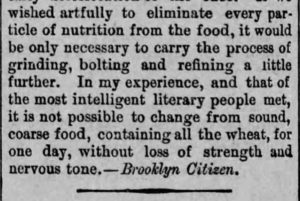 Oatmeal and Victorian America's Attitude - Kristin Holt