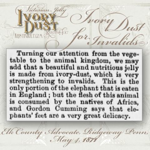 Victorian Jelly: Ivory Dust - Kristin Holt
